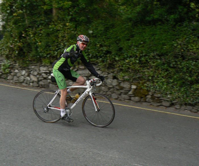 Barney at the 'Fred' | Carn Wheelers
